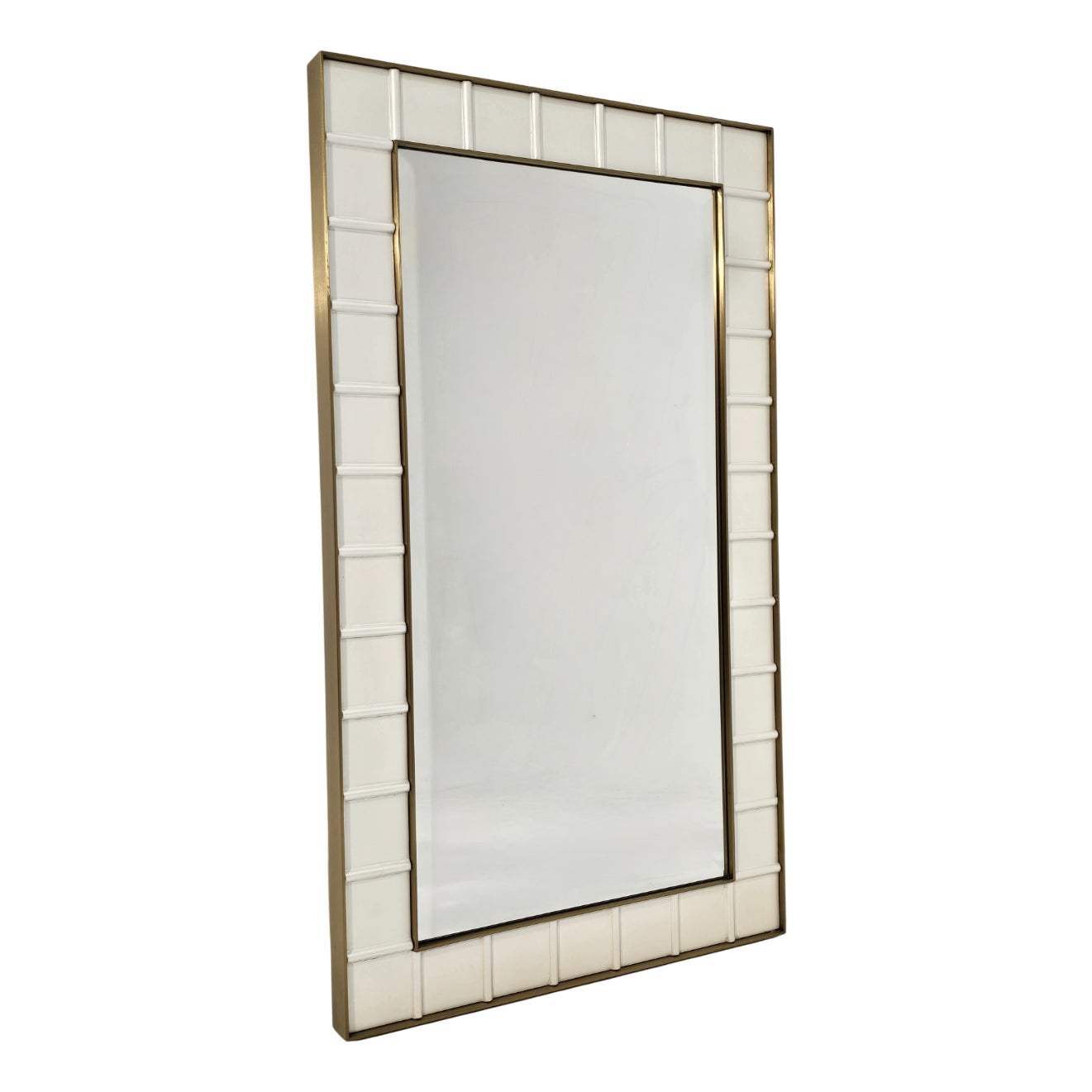 Wall Mirror with Beech Frame, 2010s | Chairish