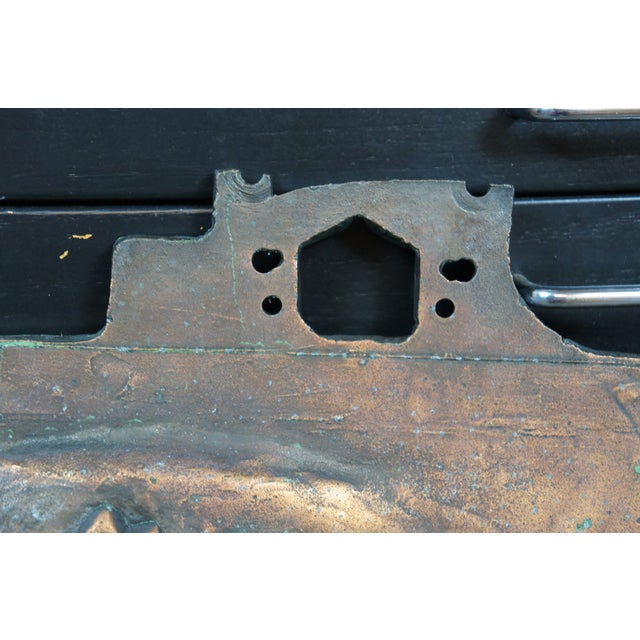 Set of 2 Heavy Antique Copper High Relief Grapevine Grape Wine Molds ...