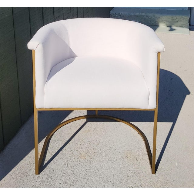 Restoration Hardware Wexler Barrelback Armchair | Chairish