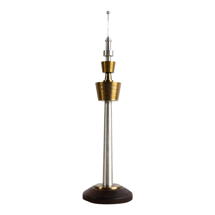 Vintage German Model Television Tv Tower Sculpture, Mid 20Th Century ...