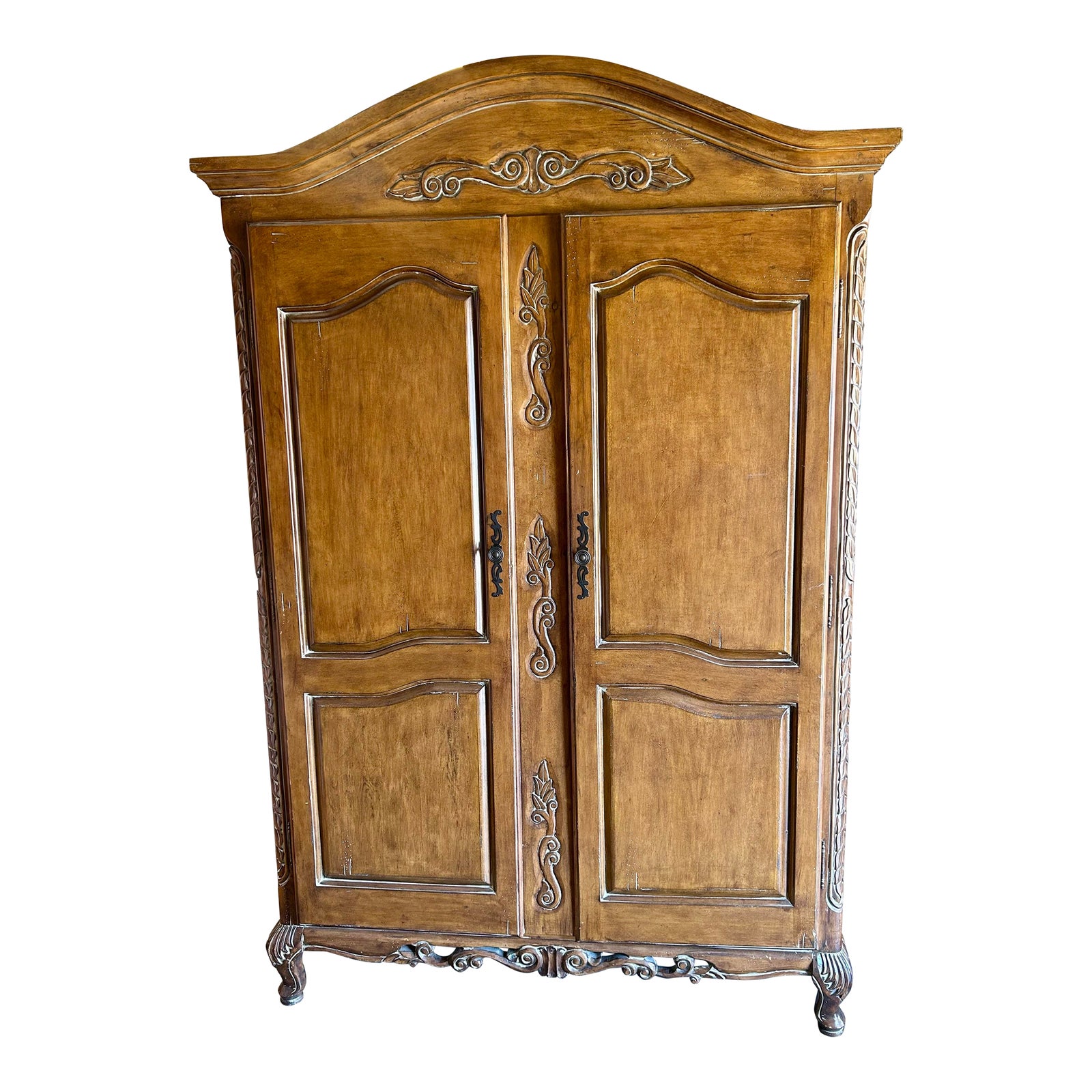 Late 20th Century Ethan Allen French Country Style Armoire Desk ...