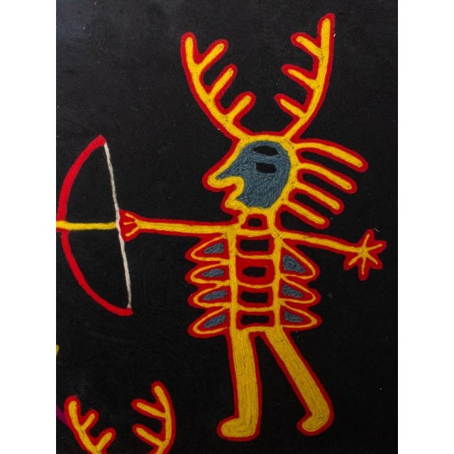 Huichol Niereka Art Textile | Chairish