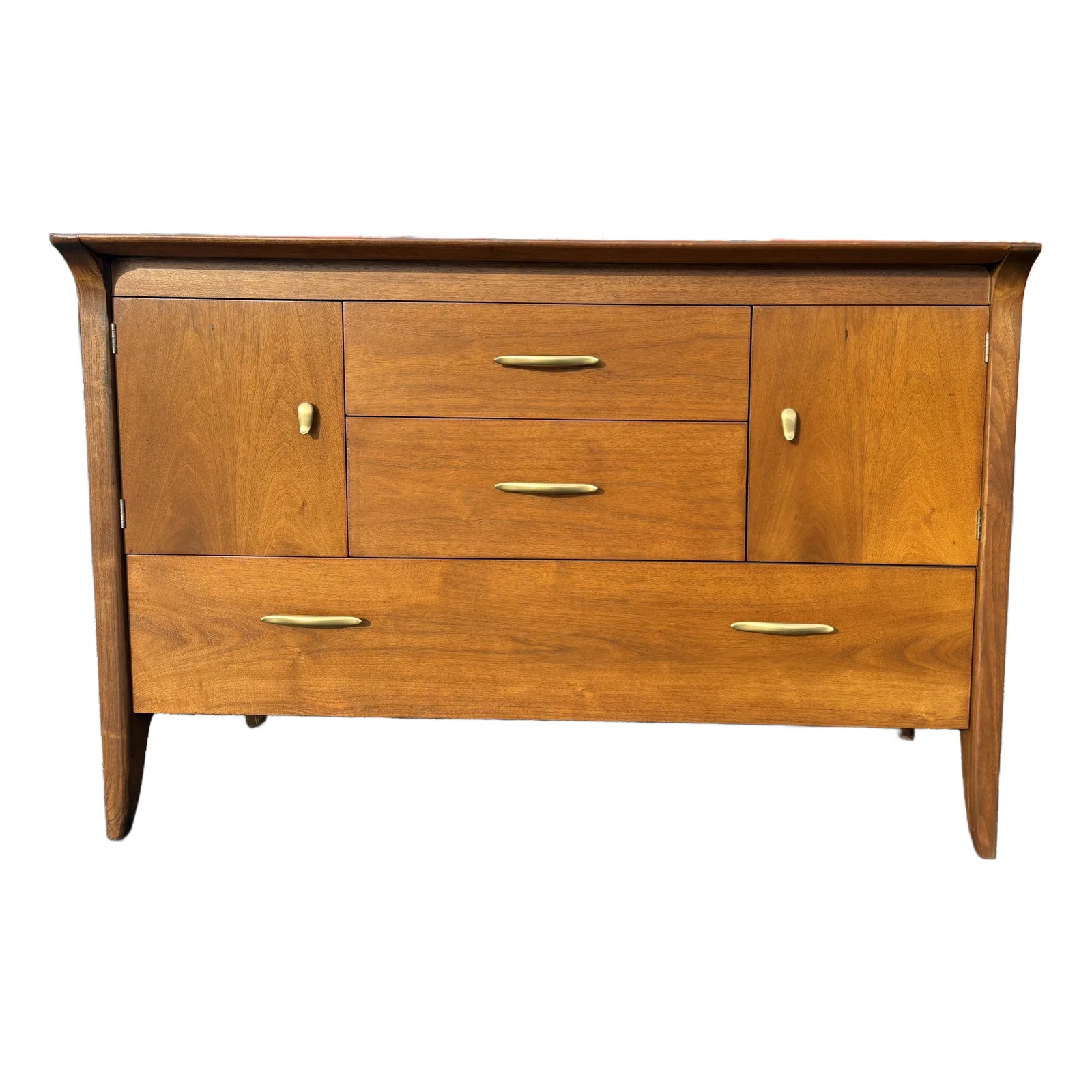 Fully-Refinished Mid Century Drexel Profile Buffet | Chairish