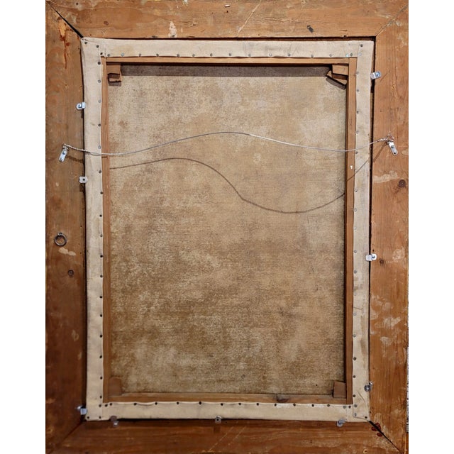 Emil Pap-Woman Sawing by the Window in an Elegant Home Interior-Oil ...