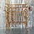 Vintage Coastal Tortoise Shell Finish Bamboo Magazine Rack | Chairish