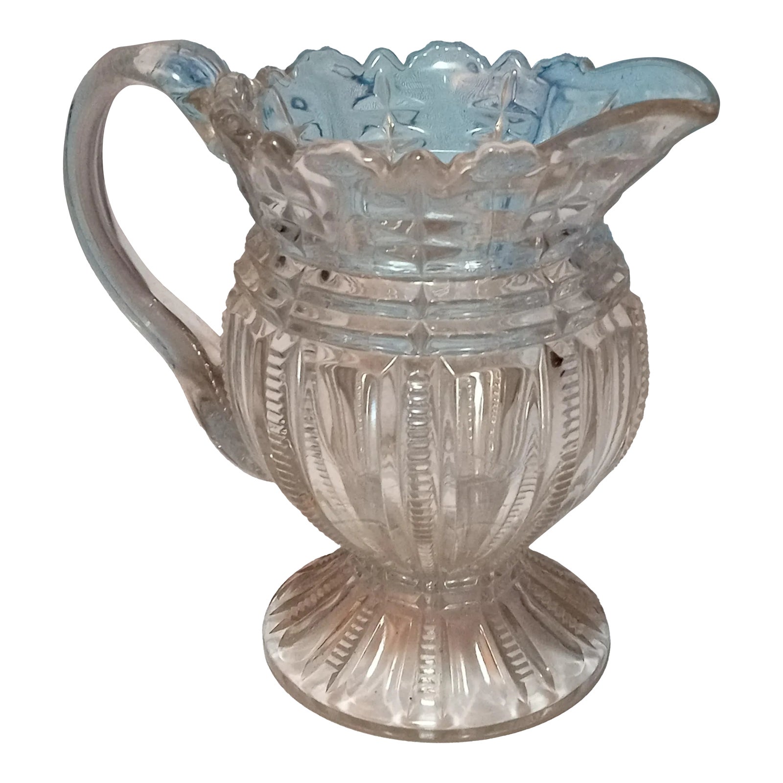 Antique Eapg Higbee Creamer | Chairish
