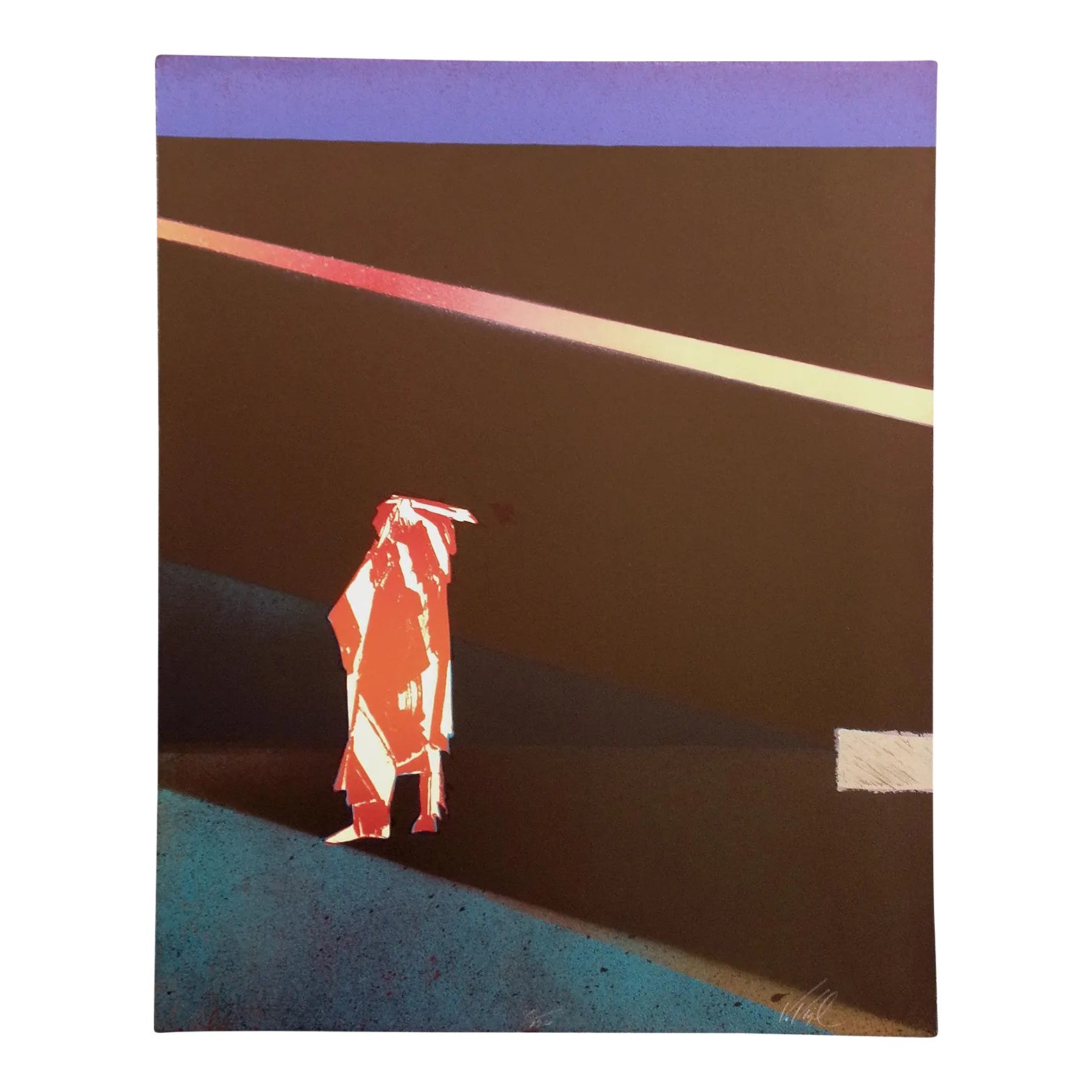Veloy Vigil "Sentinel" Hand Signed, Numbered Fine Art Lithograph | Chairish