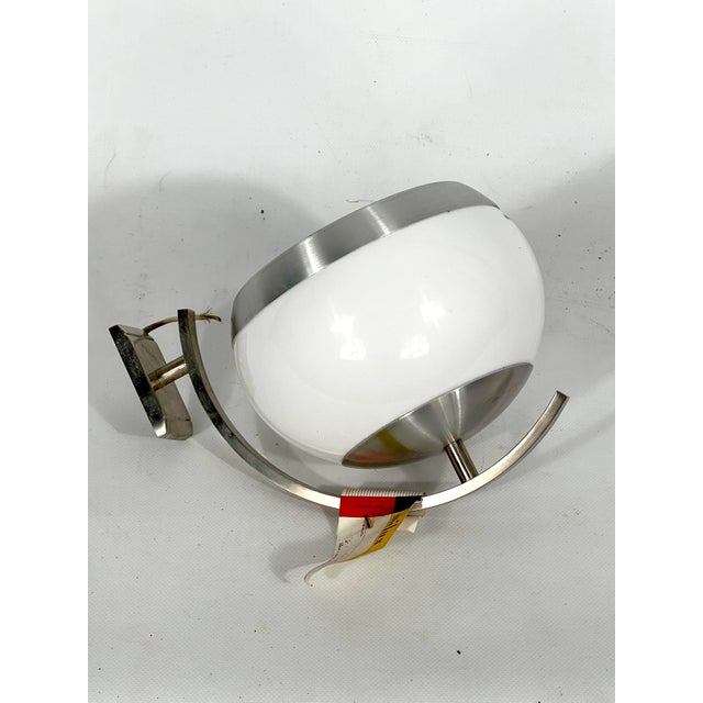 Stilux Milano, Single Aluminum and Perspex Wall Lamp Model Sila. Italy ...