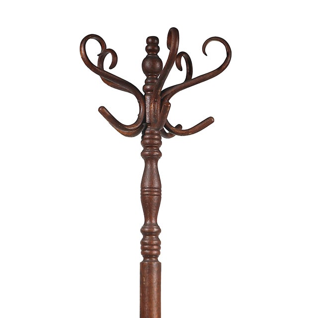 Antique Thonet Style Bentwood Coat Tree Rack Stand C 1880 /1920's ...