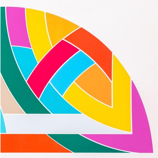 Frank Stella Protractor VI Serigraph Poster, 1968 | Chairish
