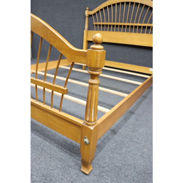 Ethan Allen British Classics Country French Maple Queen Bed | Chairish