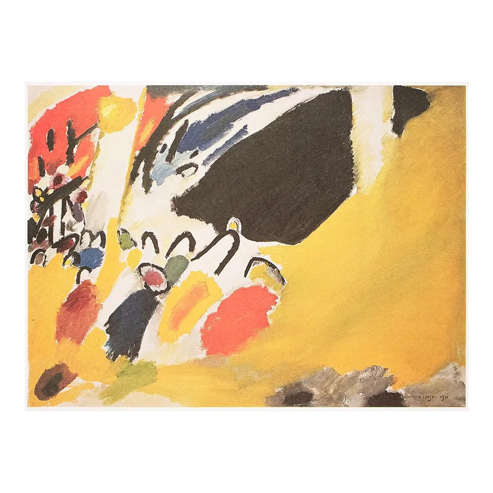 C. 1980s After Wassily Kandinsky "Impression III (Concert)", German ...