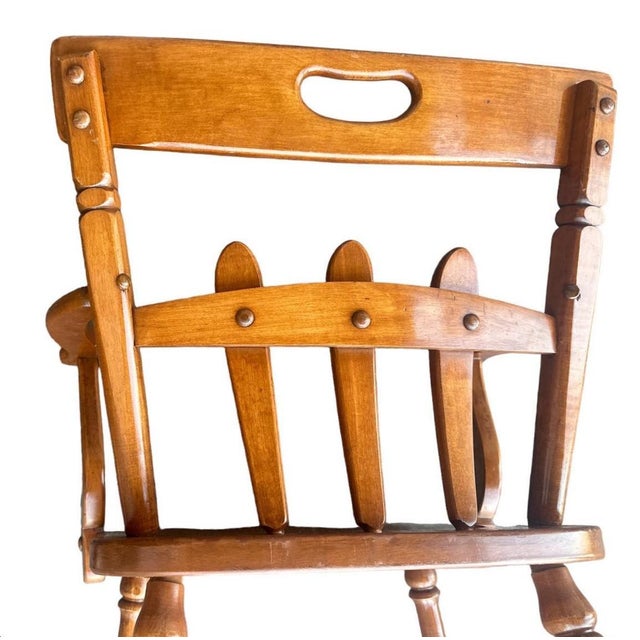 Betty Draper 'Mad Men' Maple Breakfast Room Chairs by Willett Furniture ...