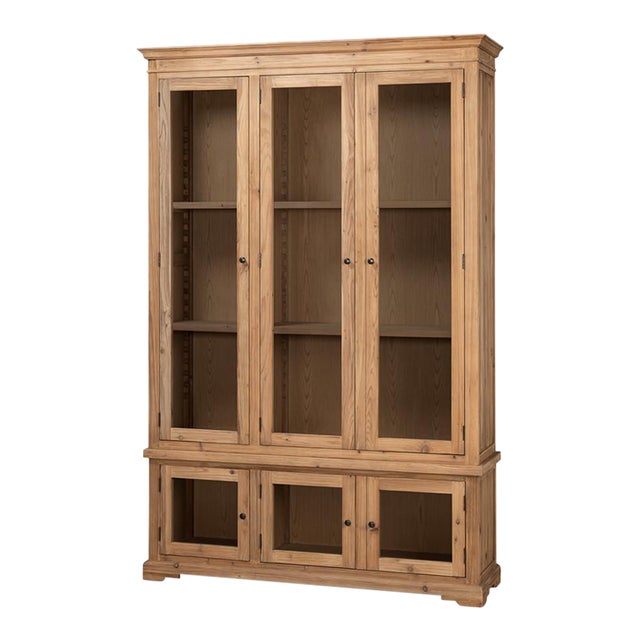 Rustic Pine Bookcase | Chairish