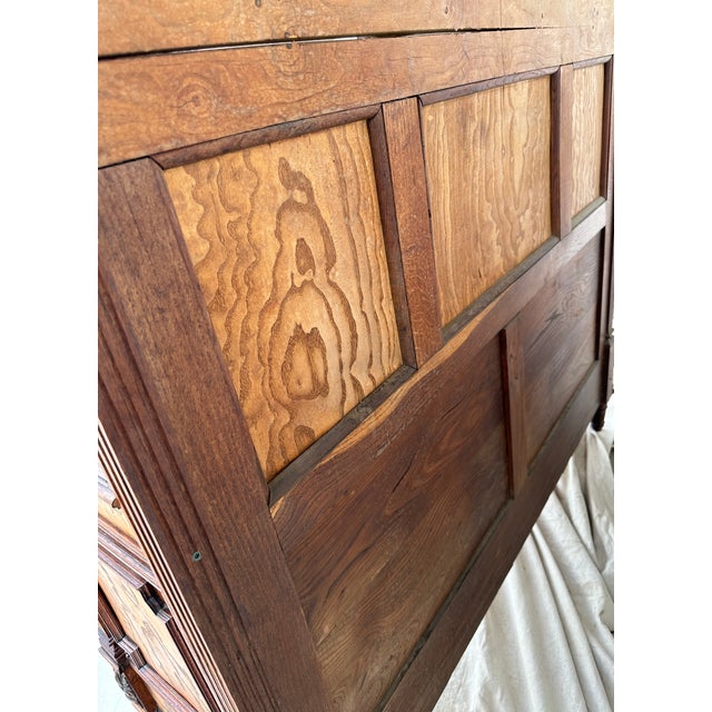 Antique High Back Bench | Chairish