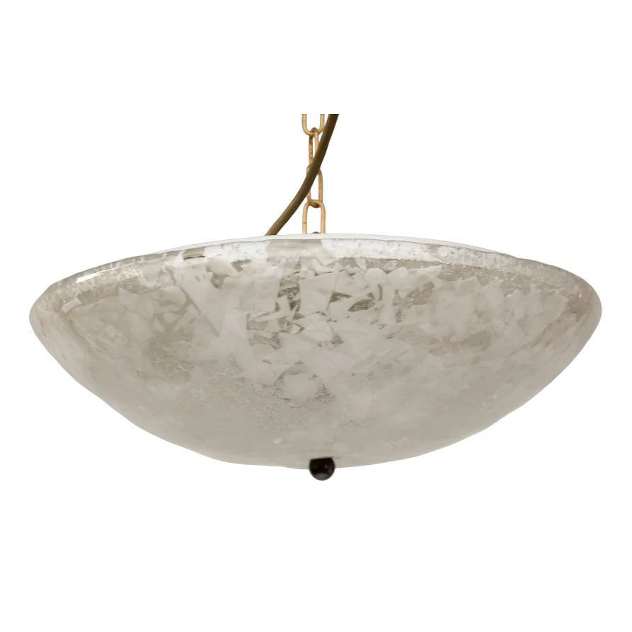 Murano Glass Terrazzo Ceiling Lamp from Massive, 1970s | Chairish