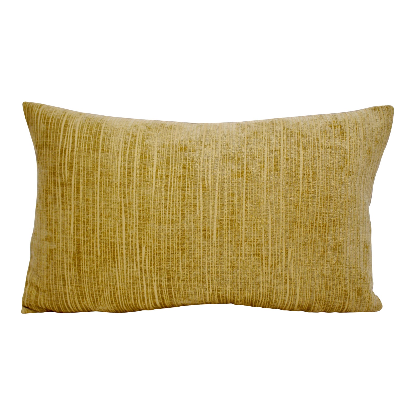 Chivasso "Nourish" Cut Velvet 20" X 12" Down/Feather Lumbar Pillow ...