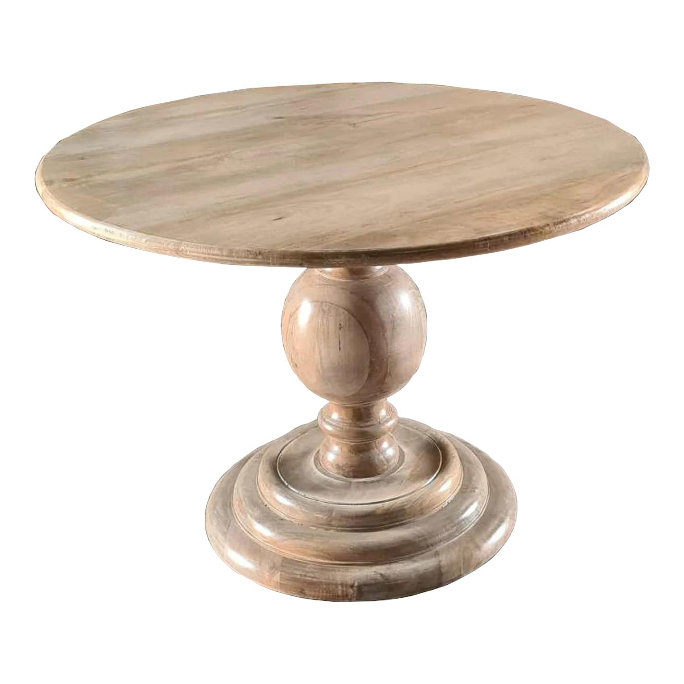 Coastal Round Retail Display Table | Chairish