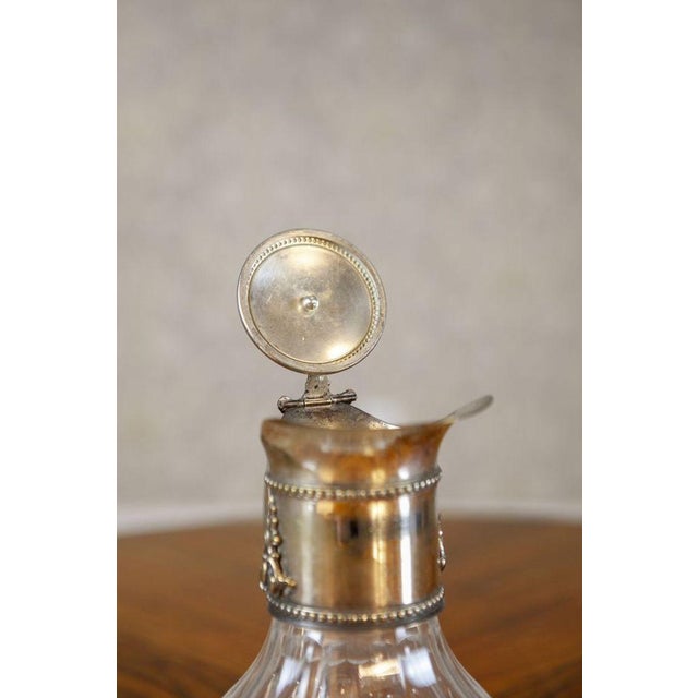 English Pitcher With Silver-Plated Handle From the Turn of the 19th and ...