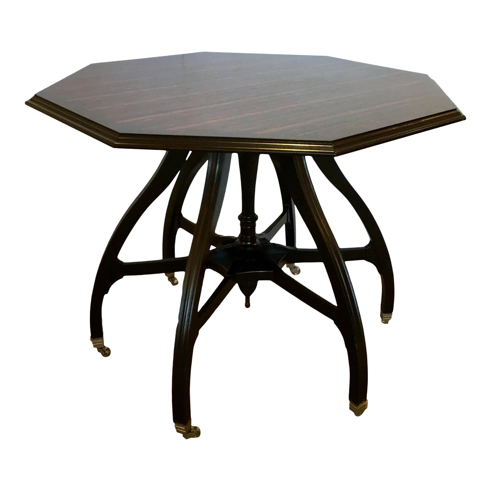 Hickory Chair Modern Maria Octagonal Foyer/Center Table | Chairish
