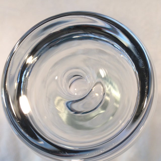 2 Hand Blown Crystal Jensen Krosno Lager Glasses Made In Poland Chairish