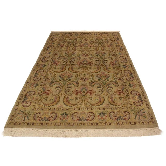 Semi Vintage Gray/Gray Wool Rug - 4'0 X 6'0 | Chairish