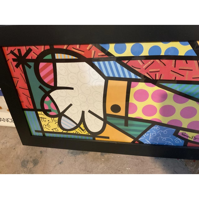 Romero Britto Framed Poster | Chairish