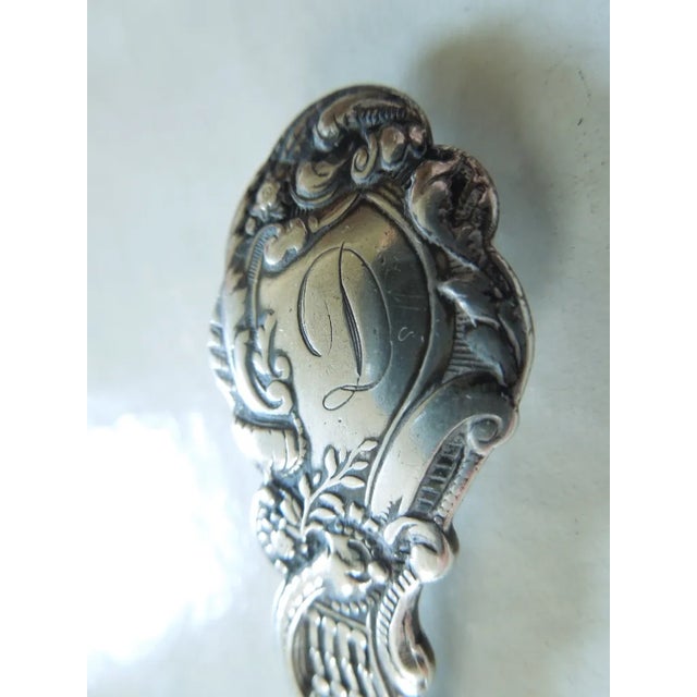 Set of 3 1888 Gorham Sterling Silver Versailles 'Cherub' Teaspoons 'D ...