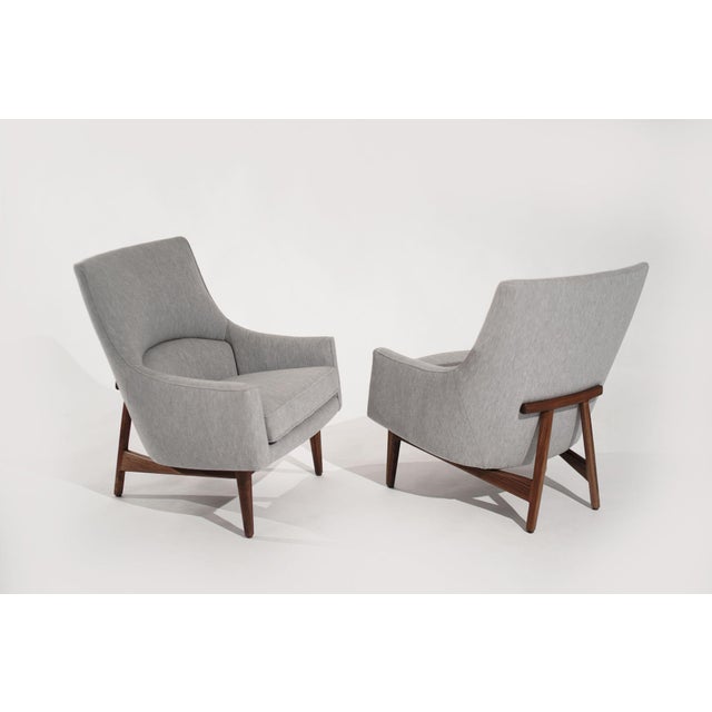 Set of A-Line Lounges by Jens Risom, C. 1950s | Chairish