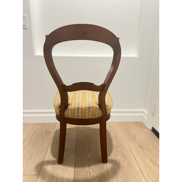 Set of 6 Antique Balloon Back Victorian Dining Chairs Chairish