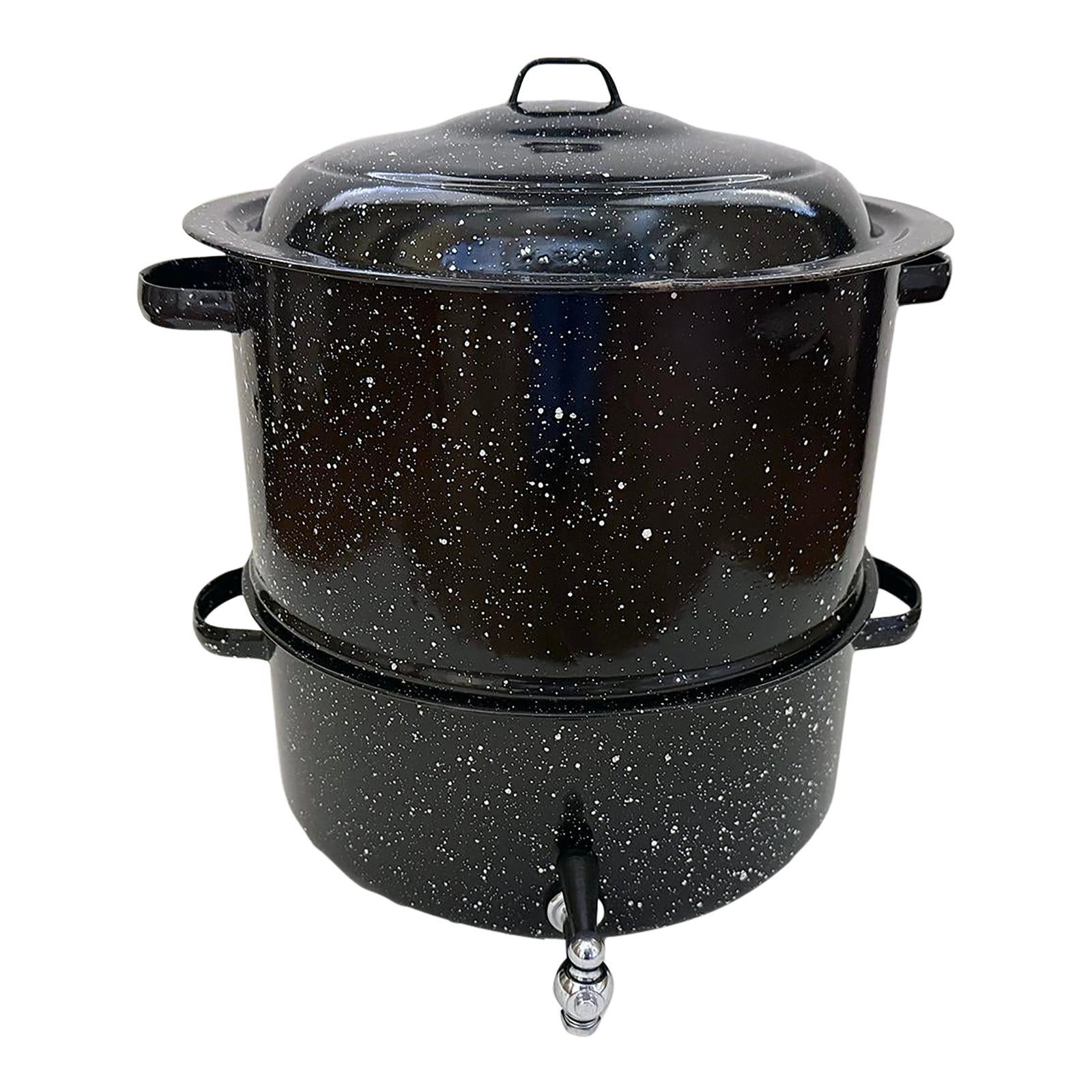 Vintage Steamed Clam & Lobster Pot With Spigot | Chairish