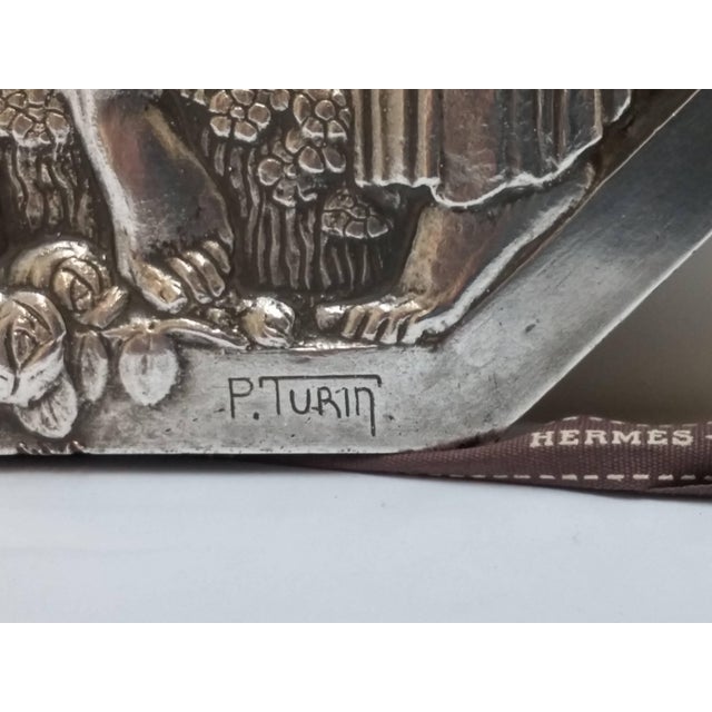 French Art Deco Medallion by Pierre Turin | Chairish