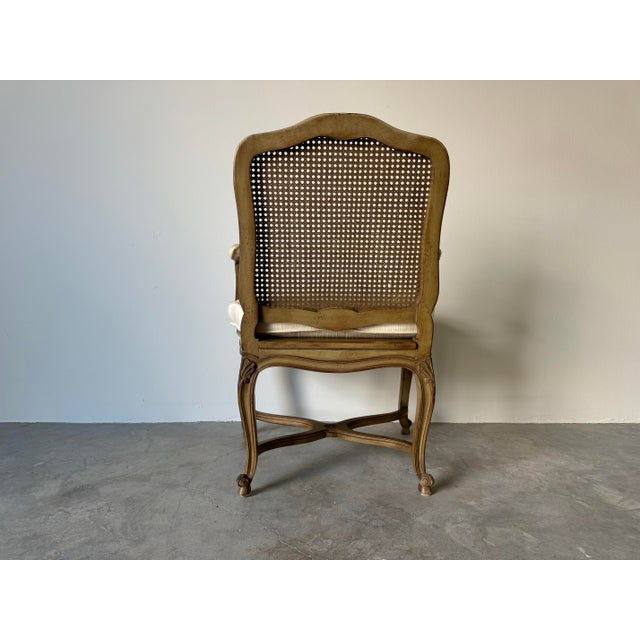 1970's Hollywood Regency French Louis XV Style Carved Wood Cane ...