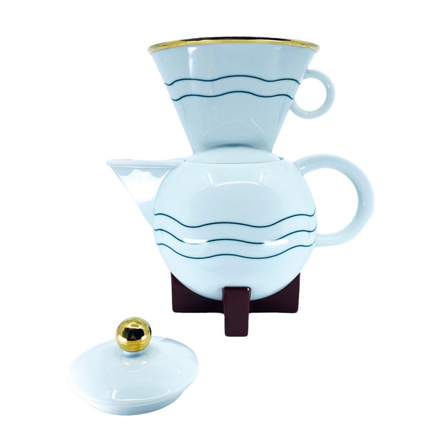 1980s Michael Graves for Swid Powell, Little Dripper Coffee Set- 4 ...