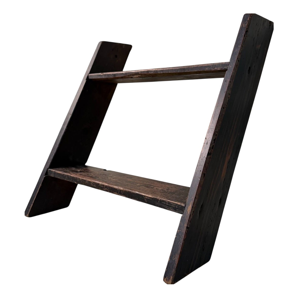 Small Wooden Japanese Ladder with Two Steps, 1940s | Chairish