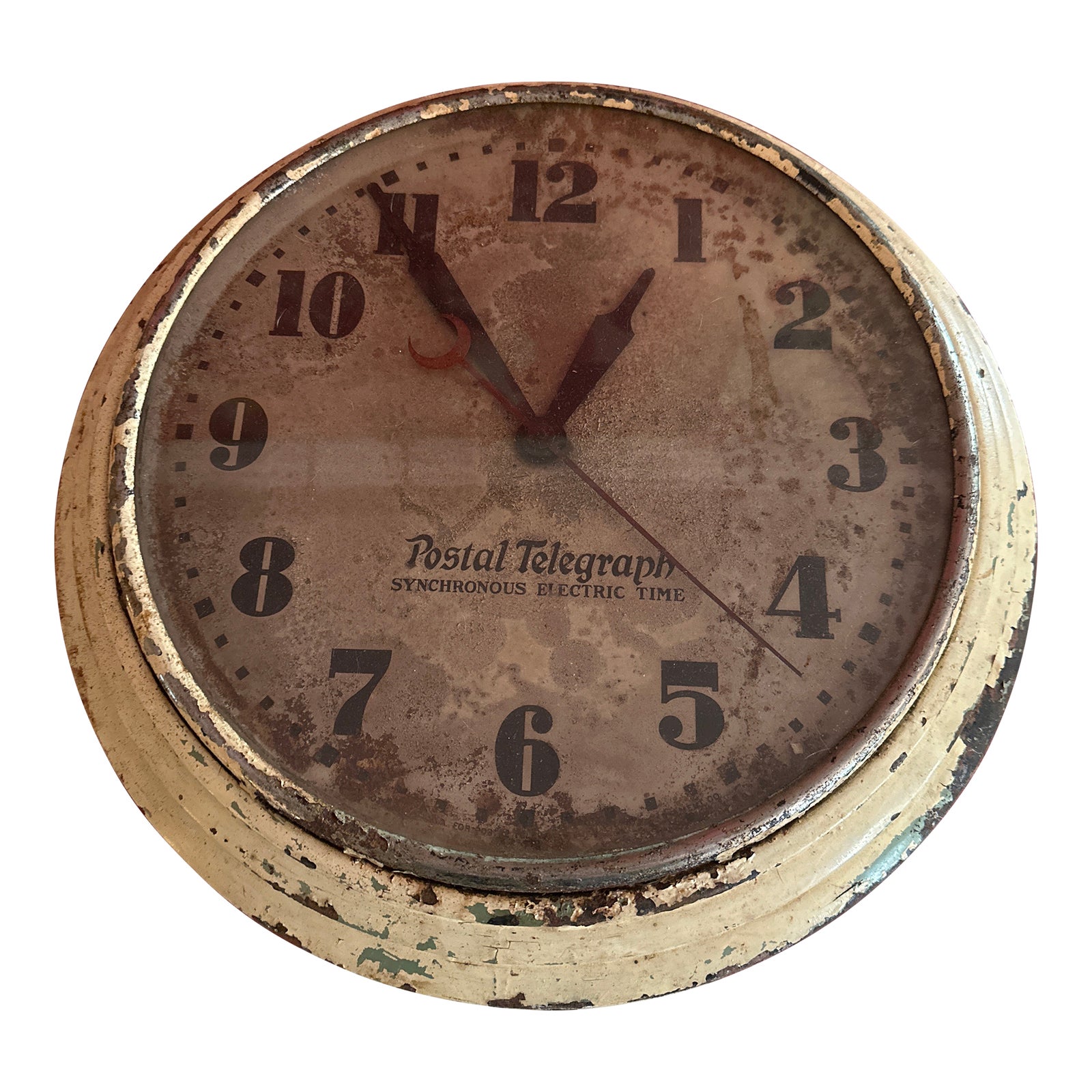 1930s Vintage Us Postal Clock From an Old Post Office | Chairish