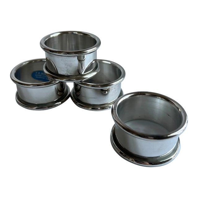 Silverplate Napkin Rings | Chairish