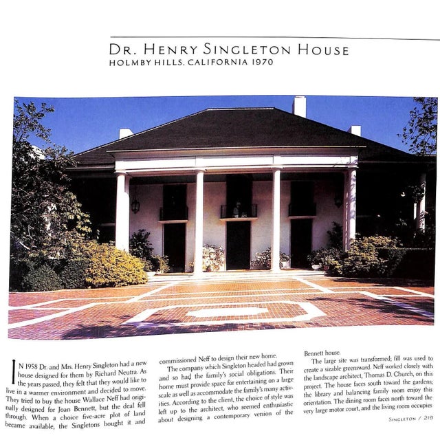 "Wallace Neff: Architect of California's Golden Age" 2000 Clark, Alson ...