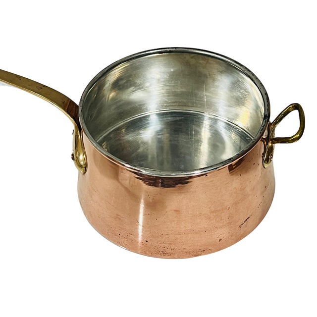 Early 20th Century Waldow Copper Double Boiler | Chairish