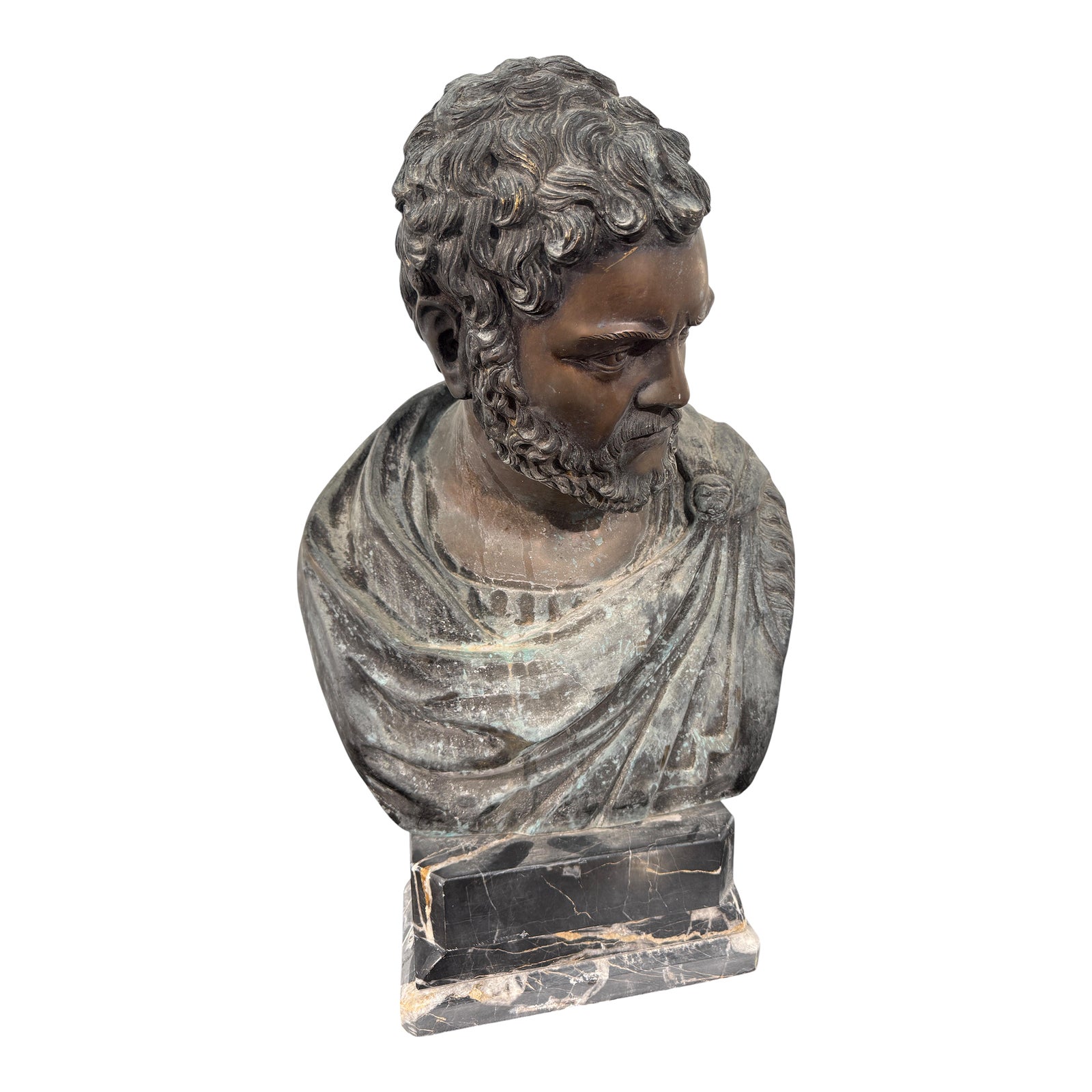 Italian Bust of Marcus Aurelius Severus Antoninus Augustus, 19th in ...