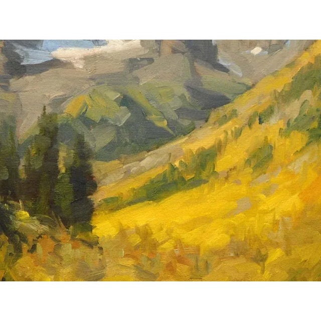 Robert Bob Rohm "Fall Bells" Original Oil on Board Landscape Painting ...