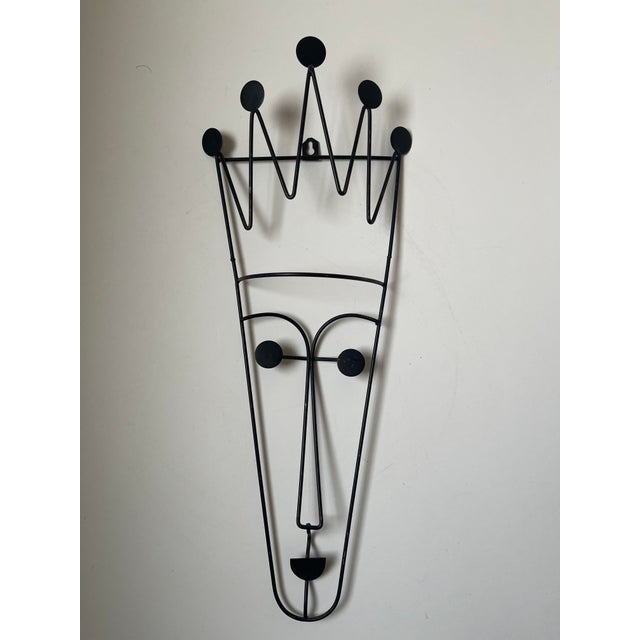 Vintage Pair of Frederick Weinberg Wire Wall Hanging Sculptures King ...