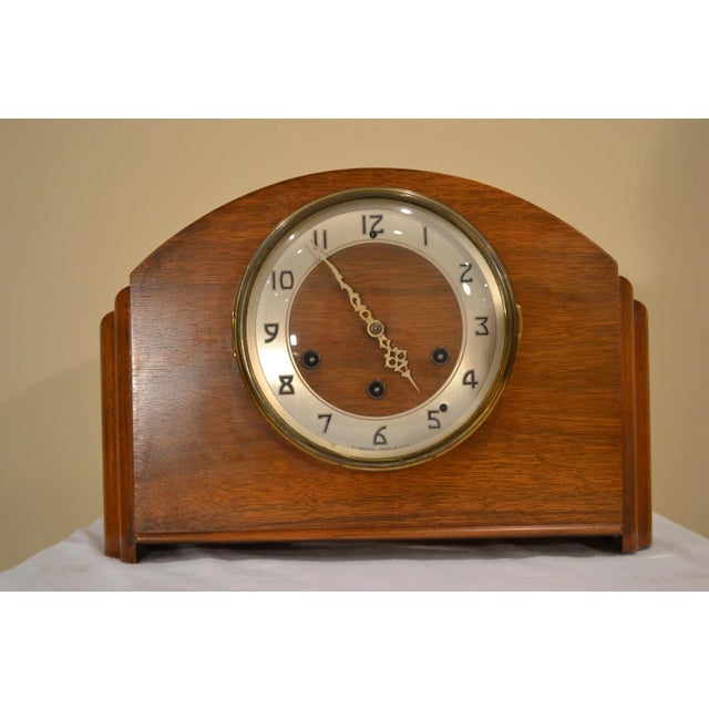 1940s Plymouth Mantel Clock | Chairish