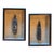 Late 20th Century African Art Carving Shadow Box Displays- Set of 2 ...