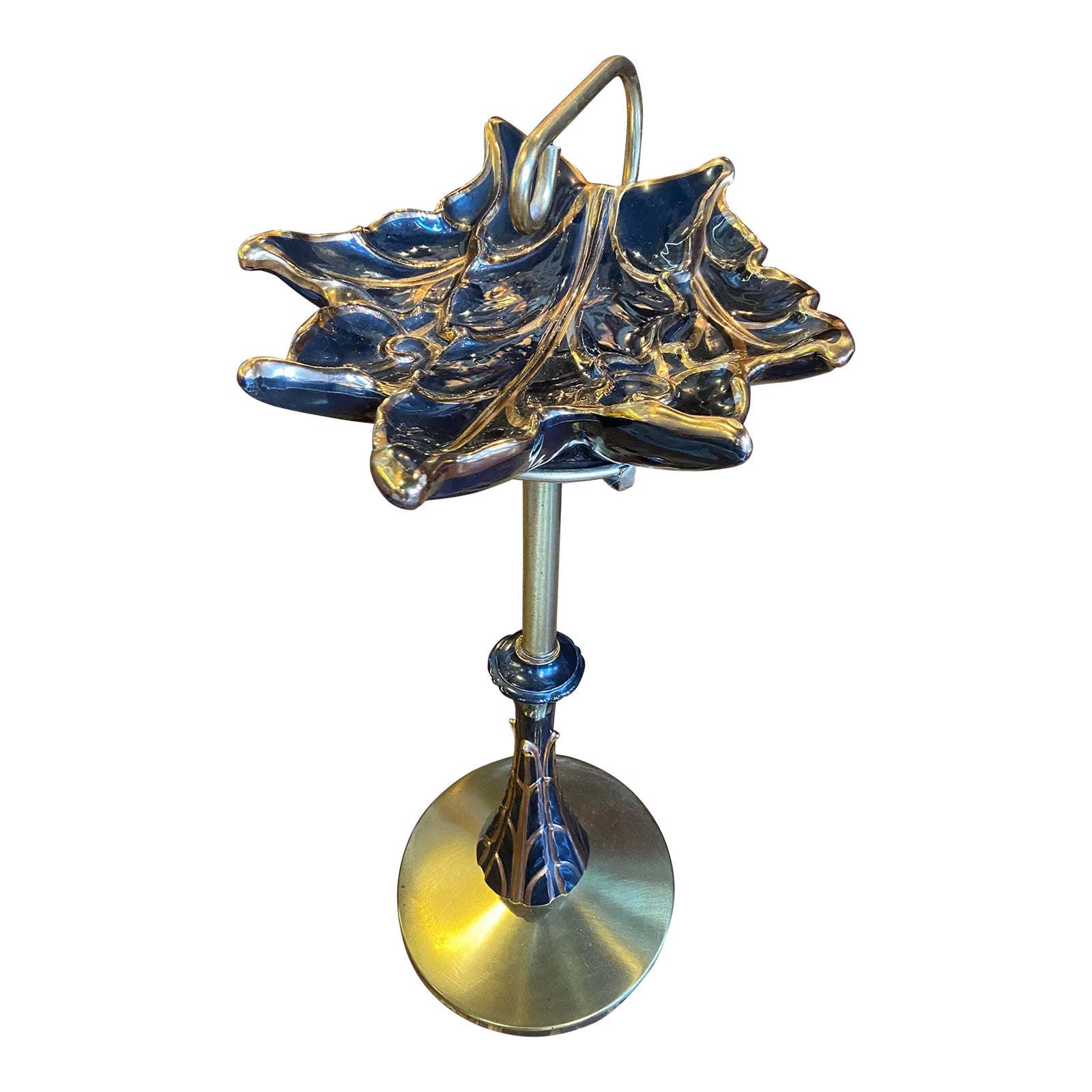 Mid-Century Modern Floor Stand Ashtray | Chairish