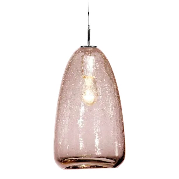 Summit Pendant Light from the Boa Lantern Collection in Rose Quartz ...