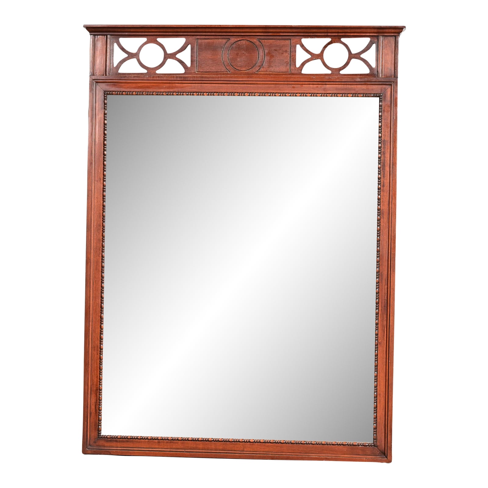 Regency Carved Mahogany Wall Mirror by West Michigan Furniture Co ...