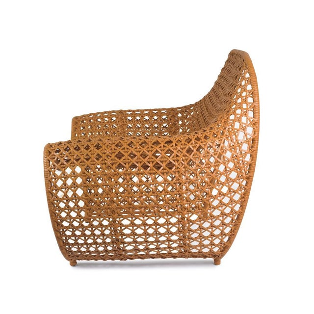 Bella Chair in Saddle | Chairish