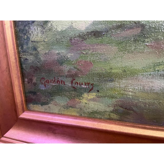 Early 20th Century Wooded Meadow Landscape Painting by Gordon Coutts ...