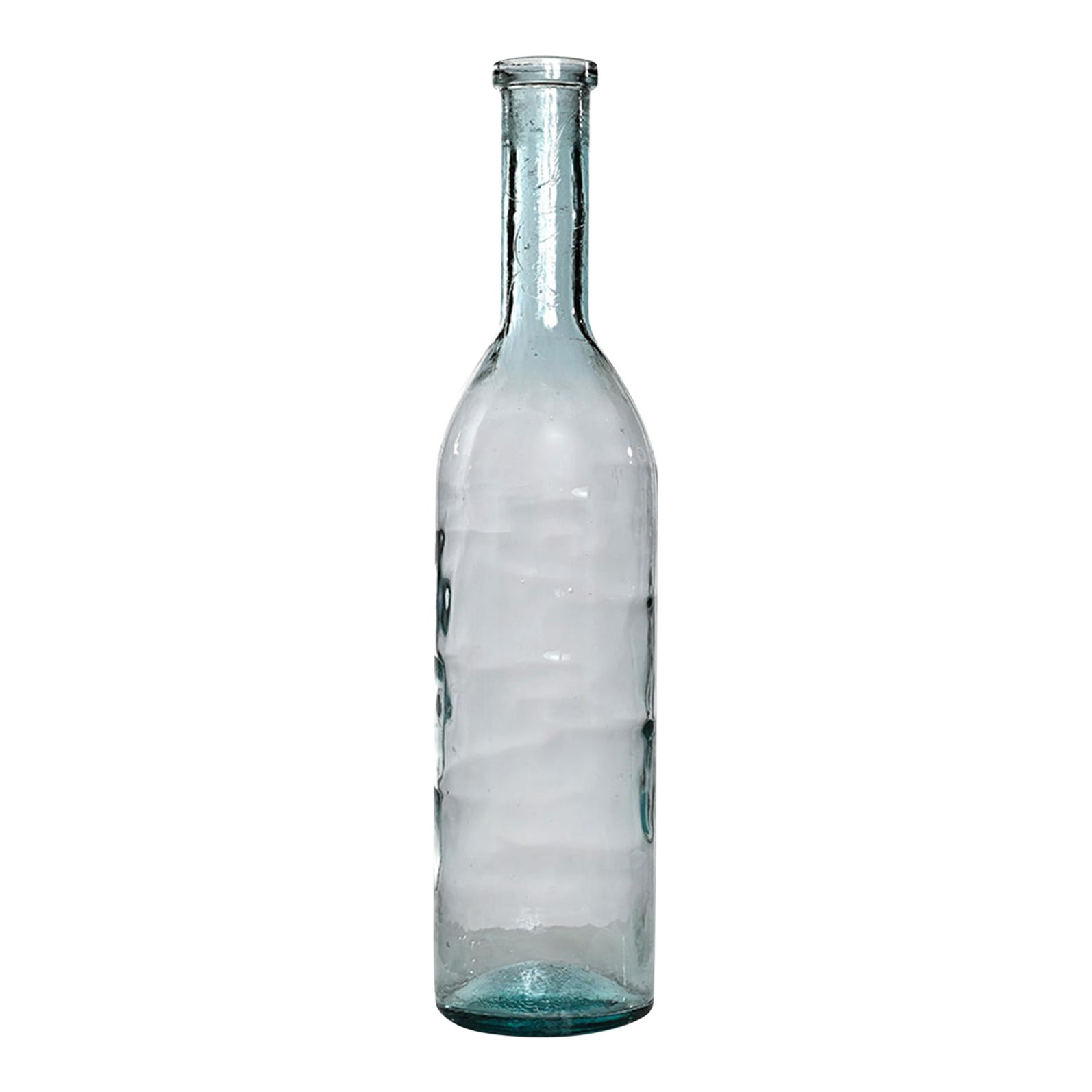 Tall Glass Bottle | Chairish